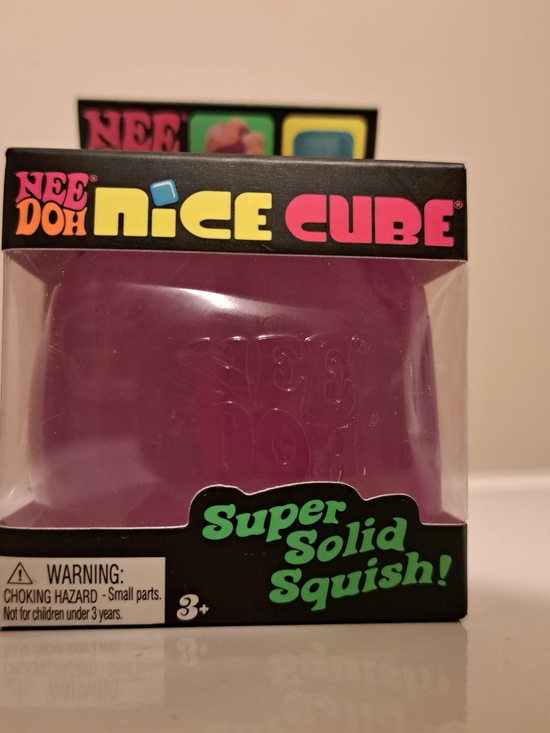 Schylling | Other | Nee Doh Nice Cube Super Solid Squish Purple Kids ...